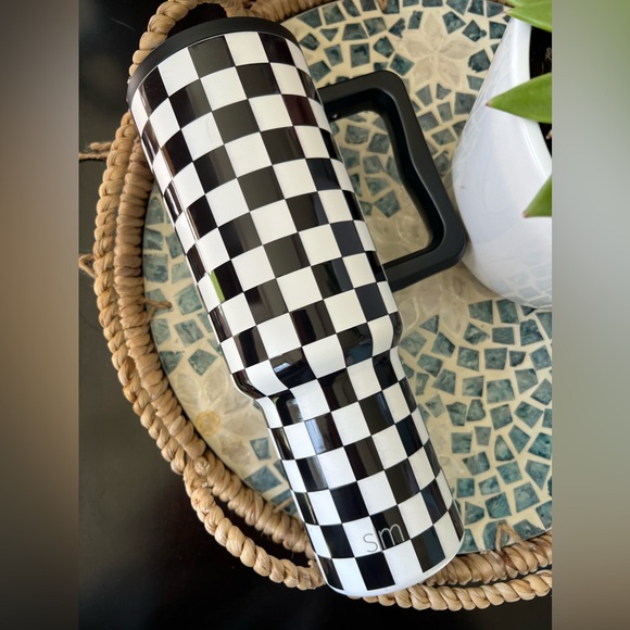 Simple Modern | Dining | Simple Modern Black And White Checker ...